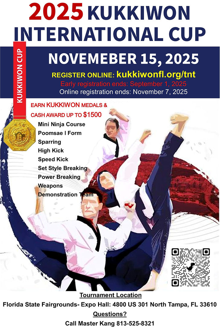 2025 Kukkiwon International Cup | Florida